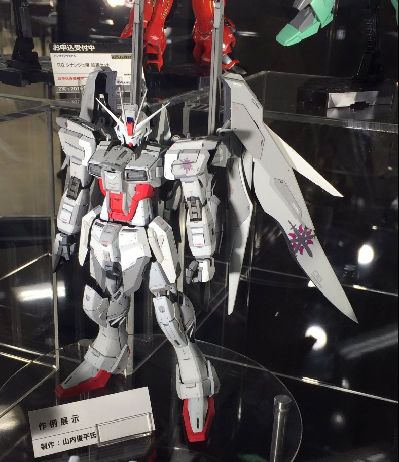 GUNDAM GUY: MG 1/100 Impulse Gundam Blanche Custom Build - On Display ...