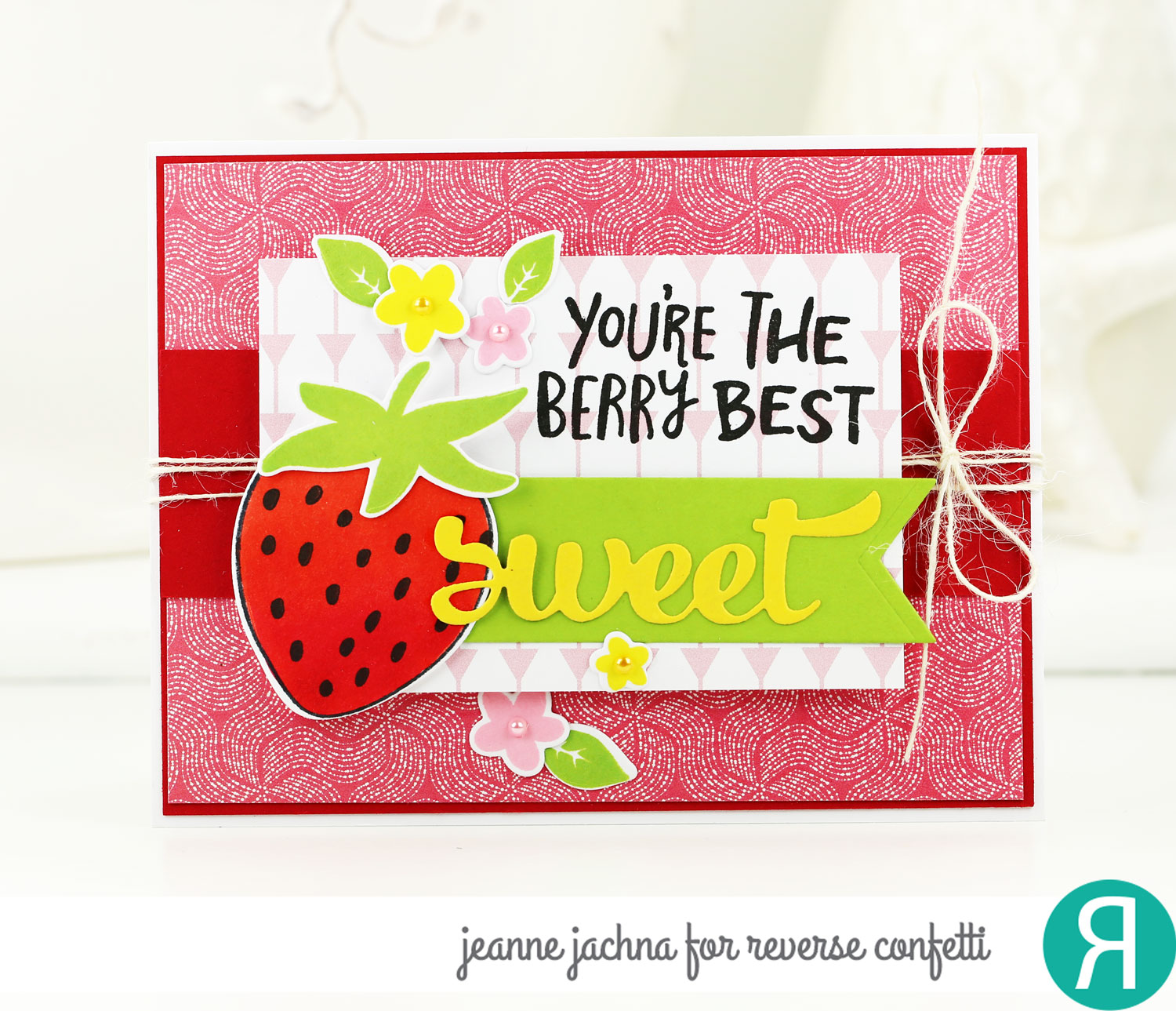 A Kept Life: Hand Stamped Sentiments - Berry Sweet!