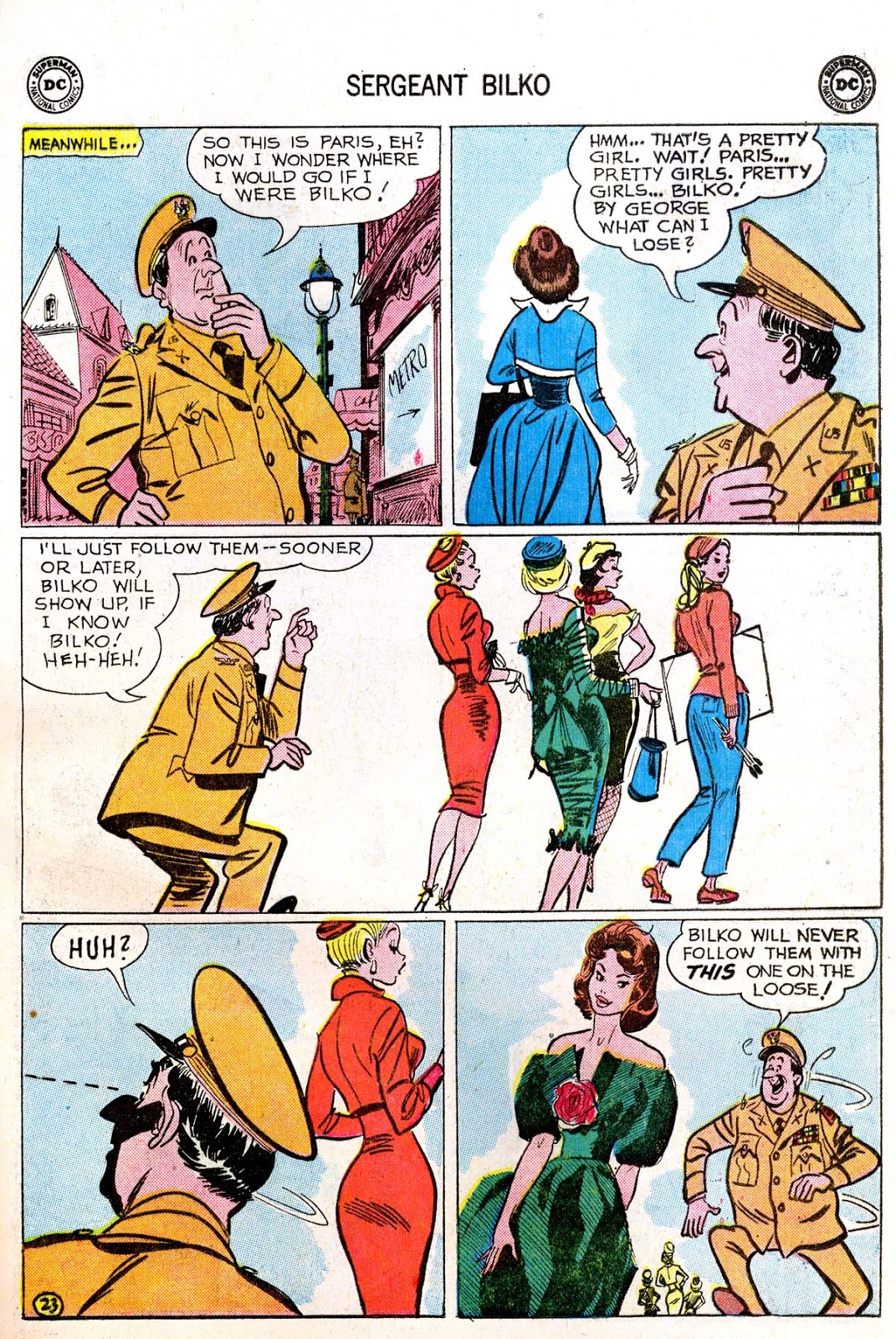 Last of the Spinner Rack Junkies: Sgt. Bilko Comics by Bob Oksner