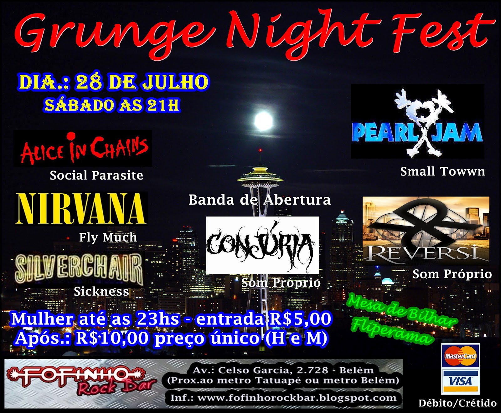 Fofinho Rock Bar a Casa do Rock N" Roll: 07/01/2012 - 08/01/2012