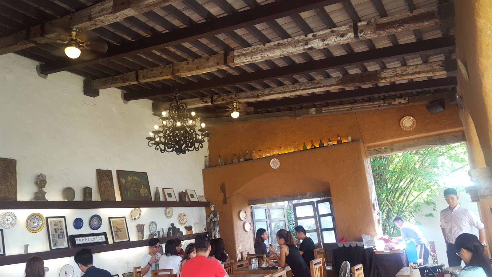 Sand Under My Feet: Pinto Cafe by Peppermill at Pinto Art Museum Antipolo