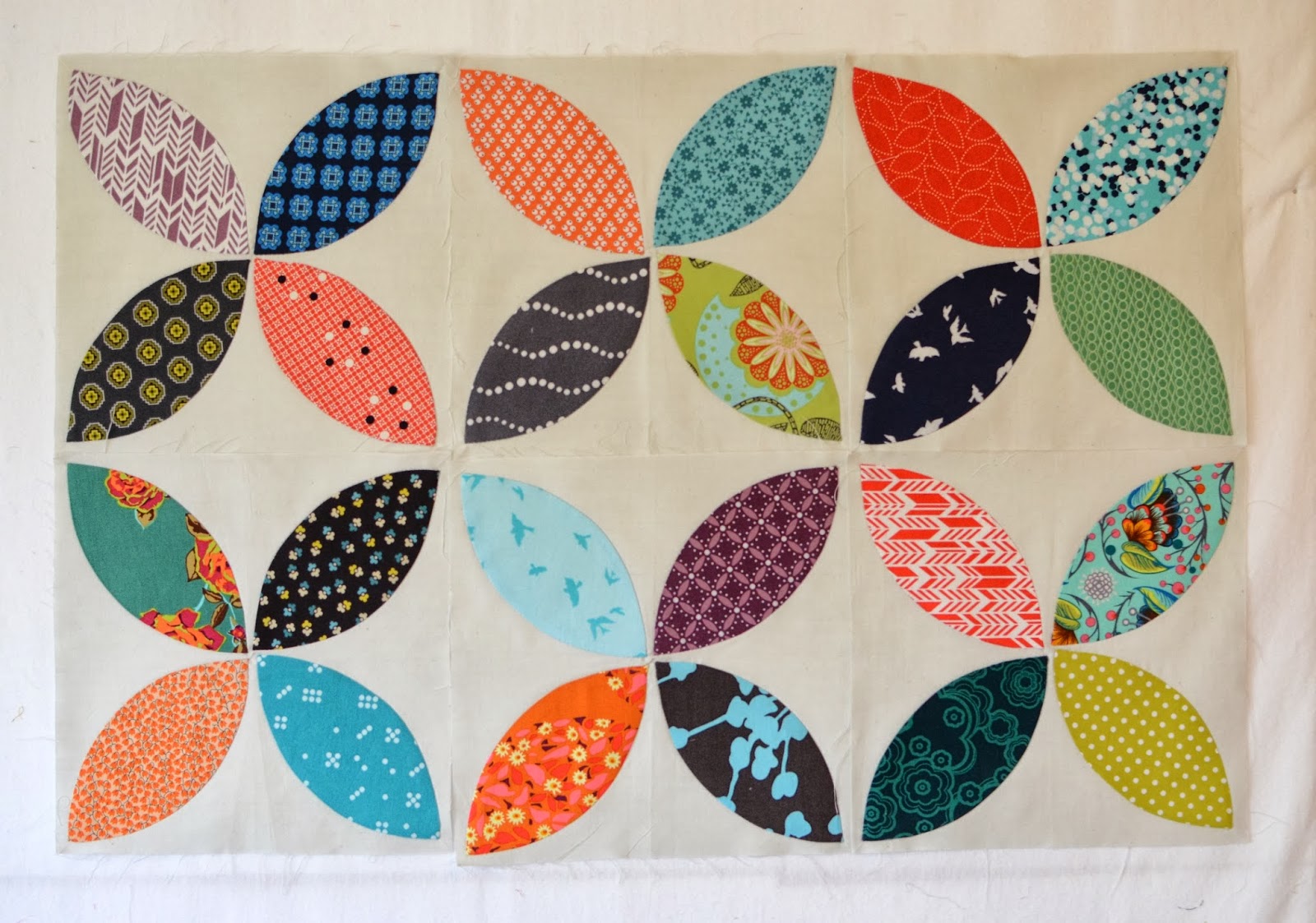 Hyacinth Quilt Designs: Appliqué with freezer paper and starch
