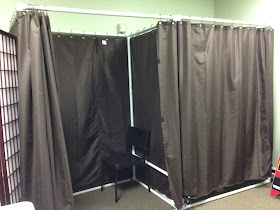 Sowdering About: Day 23: PVC Pipe Changing Rooms