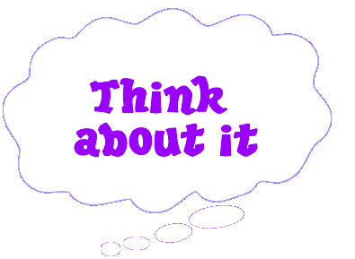 Annie's Weekly Bible Passages: Selah! Think about it...