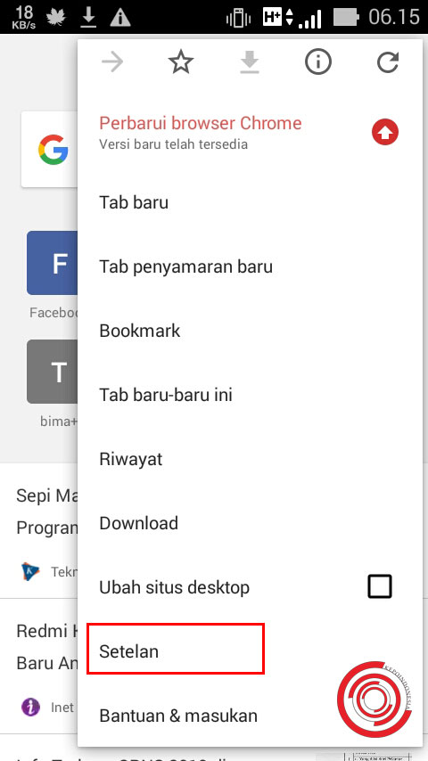 Cara Cek Versi Aplikasi Chrome di Android - KEPOINDONESIA