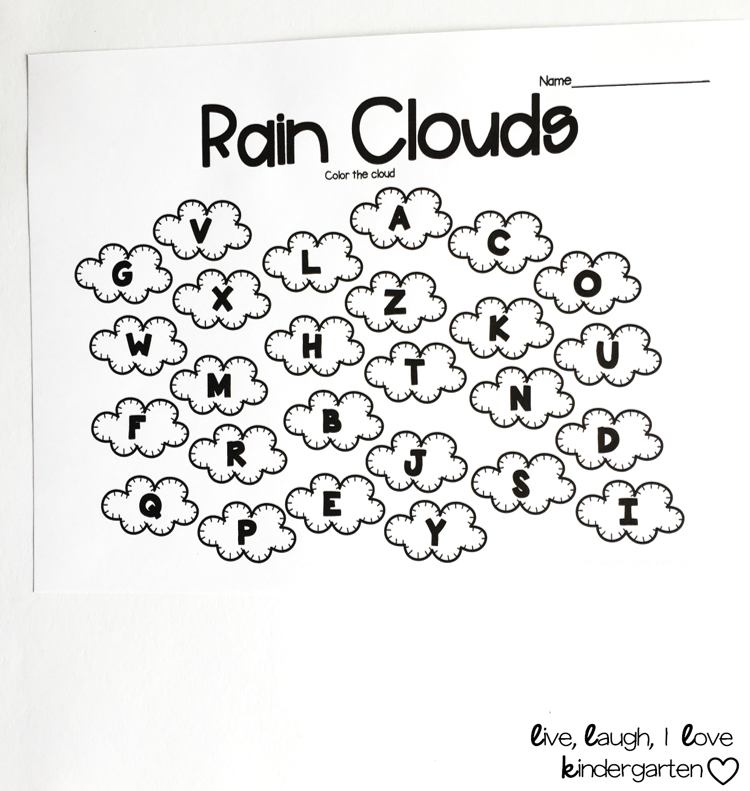 I added a fun recording sheet, too! When your kiddos find a card they ...