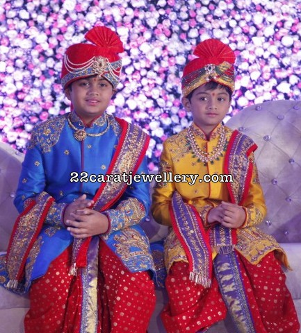 Jewellery for Dhoti Ceremony - Jewellery Designs