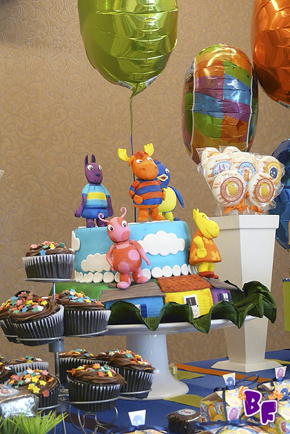 Brincando de Festa: Festa Backyardigans