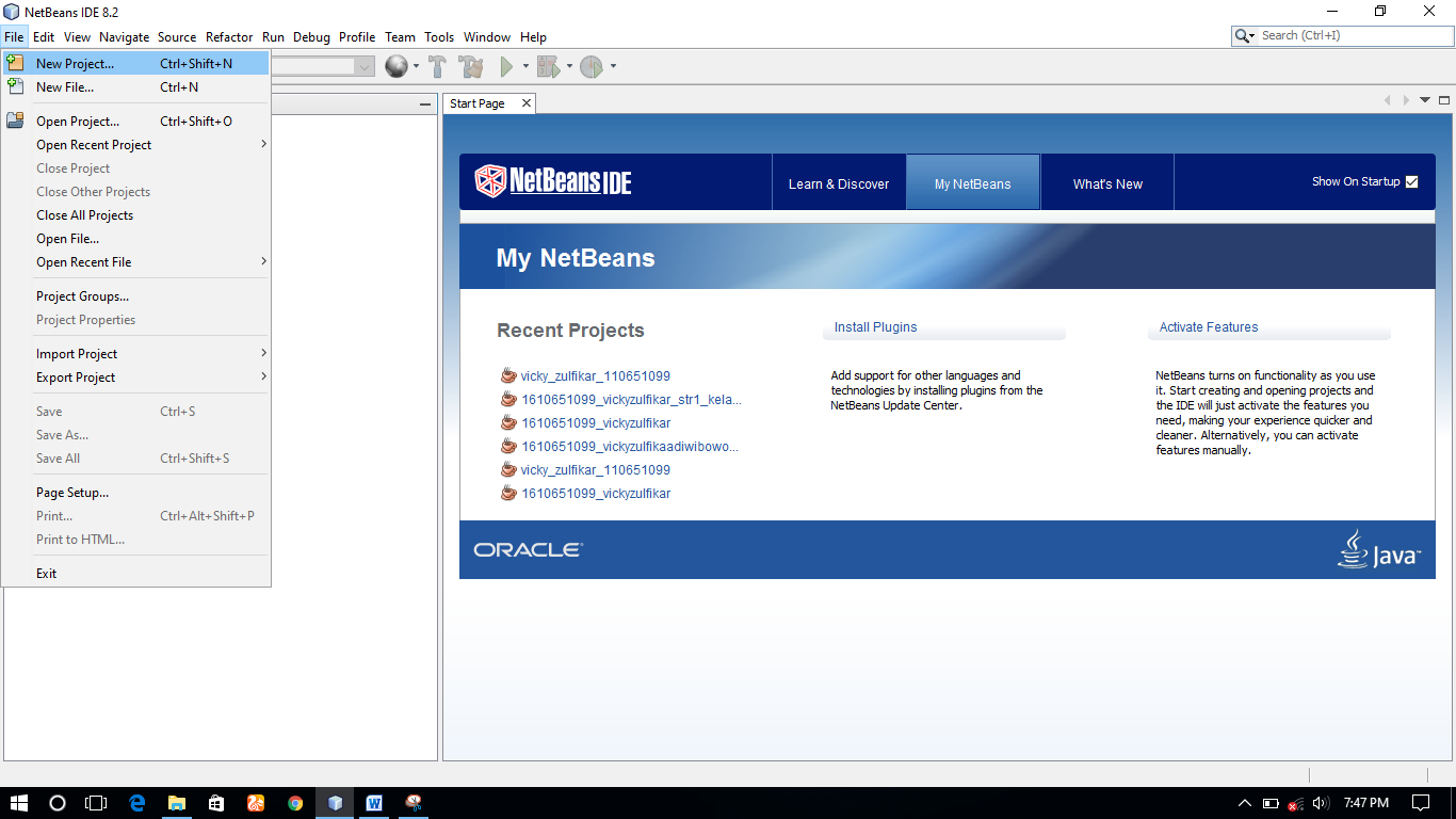 Penggunaan Array di Java Netbean - NES MIX
