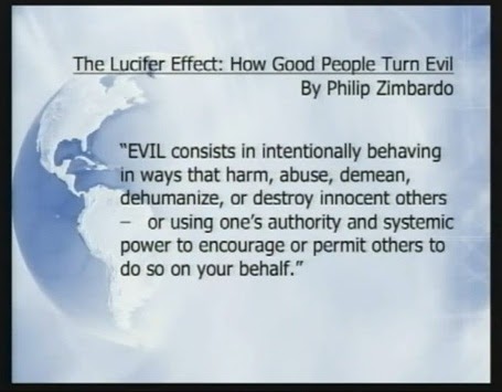 Speckles n Spectrum: How Good People Turn Evil