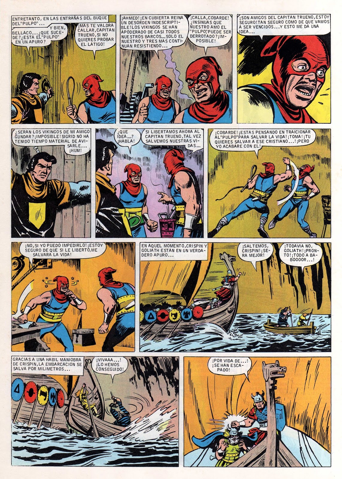 Galicia Comic: El Capitán Trueno Color 64 - El "Pulpo" desenmascarado