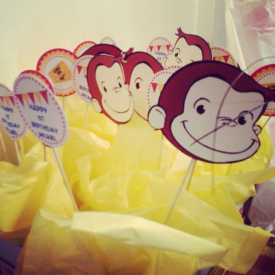 Living life backwards: Curious George Circus party ideas :)