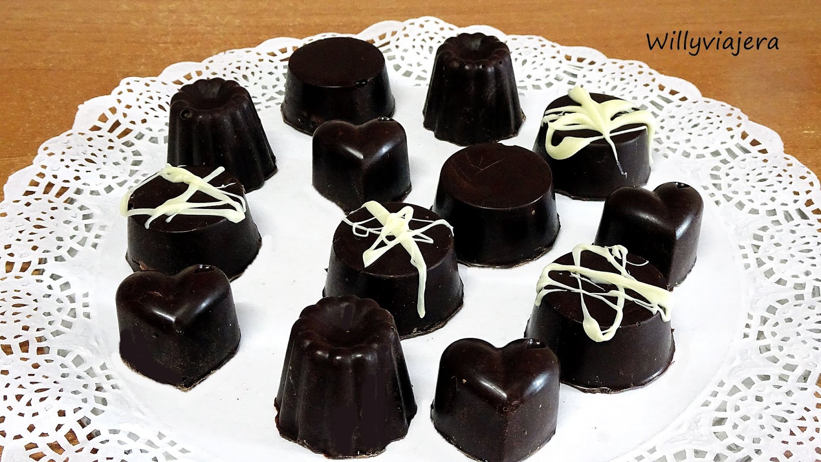 WILLYVIAJERA PURI: Bombones rellenos de 6 sabores. Con atemperado de ...