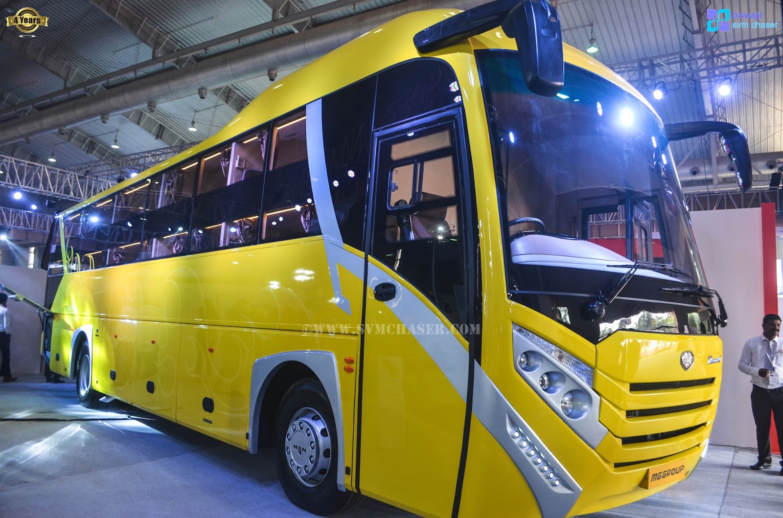 MG MAN Mammoth Sleeper (Exteriors) - Bus World India 2016 | Biswajit ...