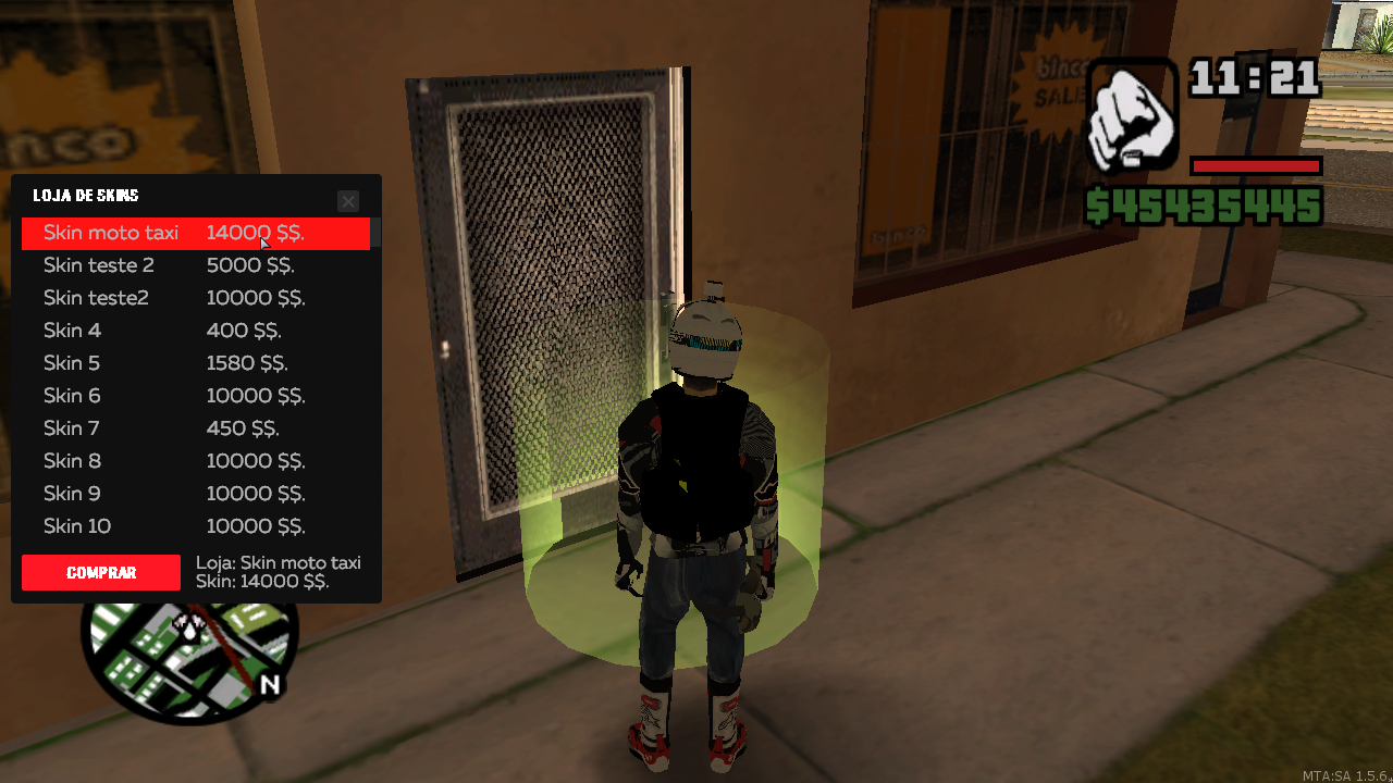 Nova loja skins mta - MTA Brasil