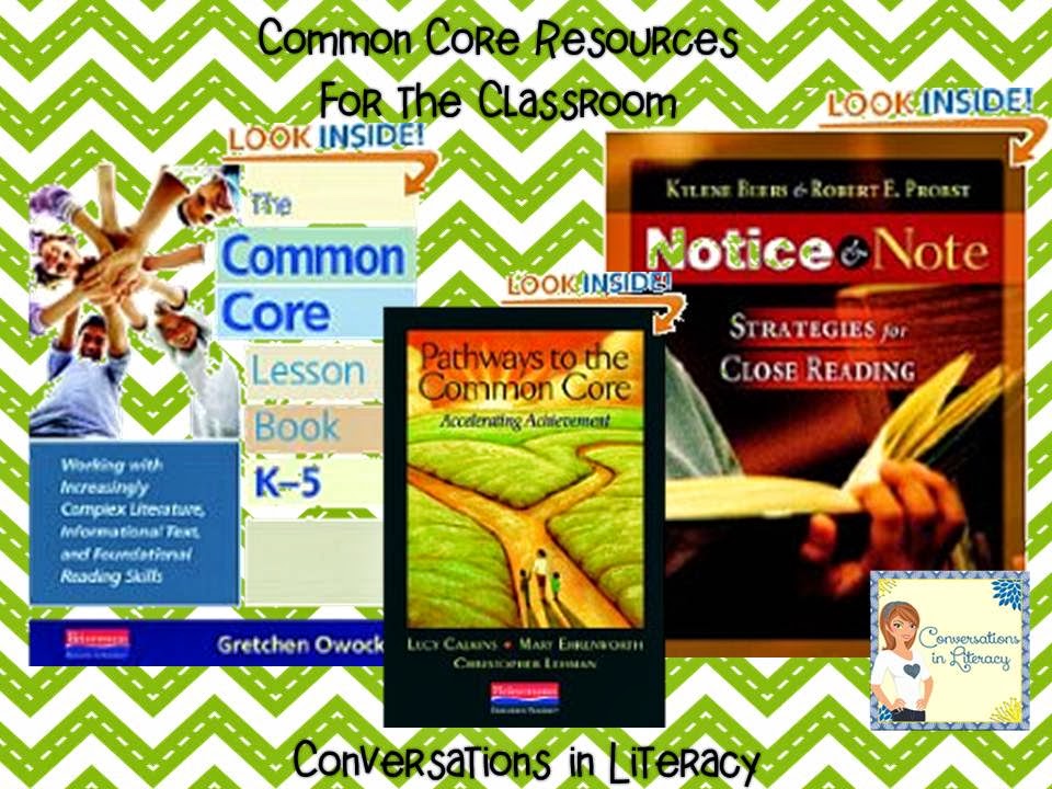 Common Core Resources - Conversations in Literacy