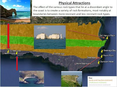 Excellent Swanage Map ~ BS Geography