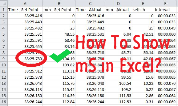 Cara Menampilkan Waktu Miliseconds Milidetik Pada Excel Jufrika Blog Cara Menampilkan Waktu Miliseconds Milidetik Pada Excel Jufrika Blog