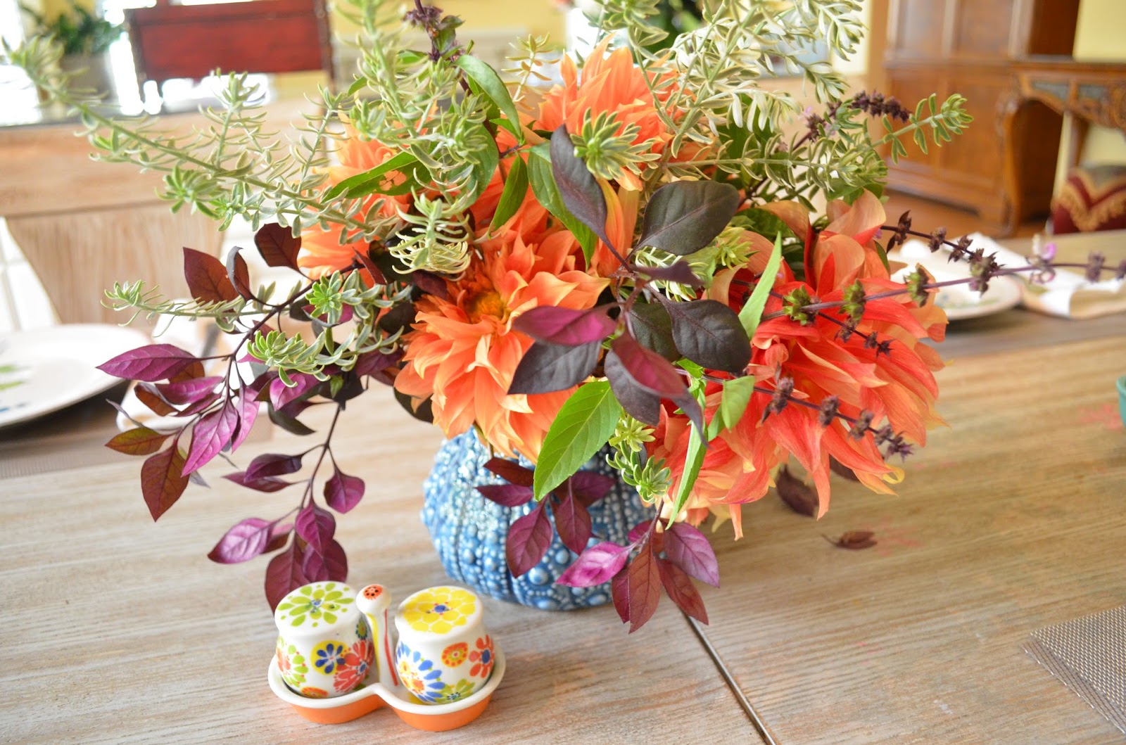 Entertaining From an Ethnic Indian Kitchen: Weekend table