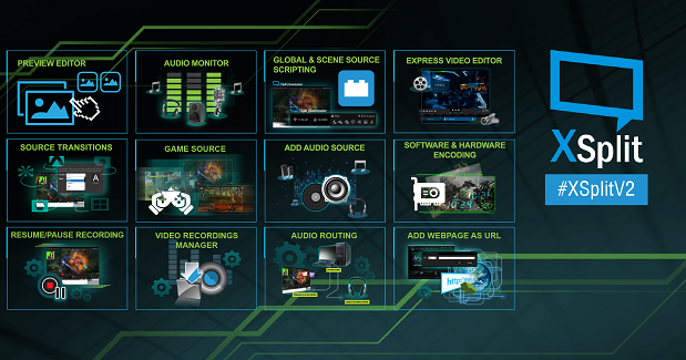 XSplit Gamecaster Studio v2.4.1506.1243 Final + Crack