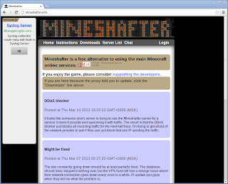 andy does minecraft: Mineshafter; how to sign up pictorial