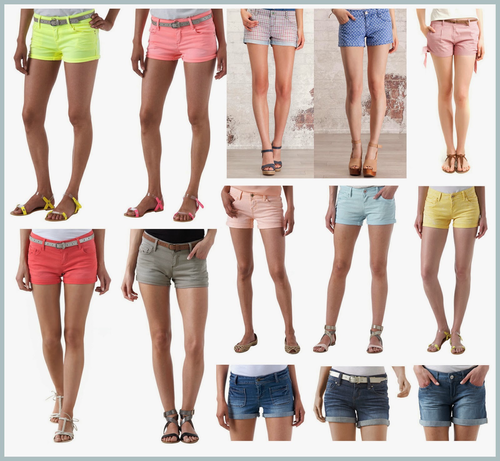 TODA LA MODA AQUI: LOS SHORTS