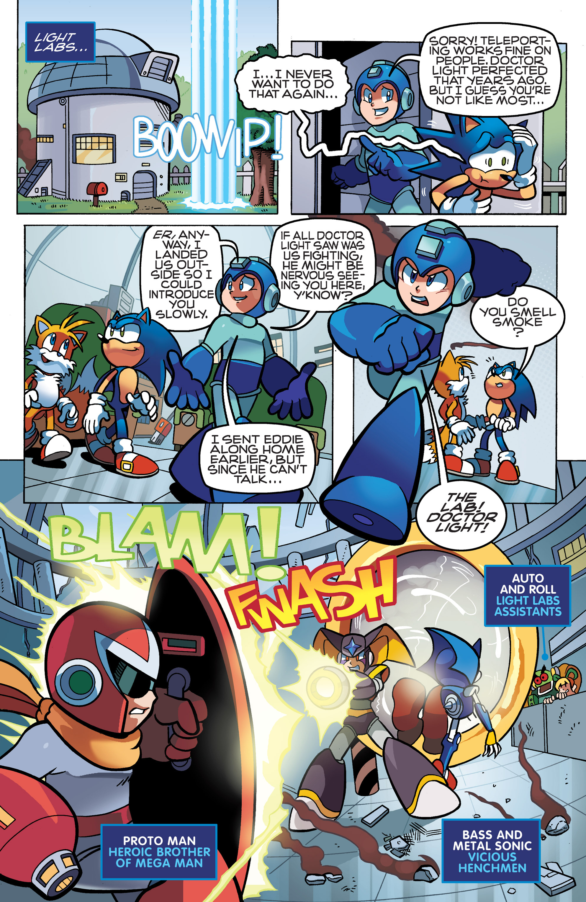 Read online Mega Man comic - Issue #25