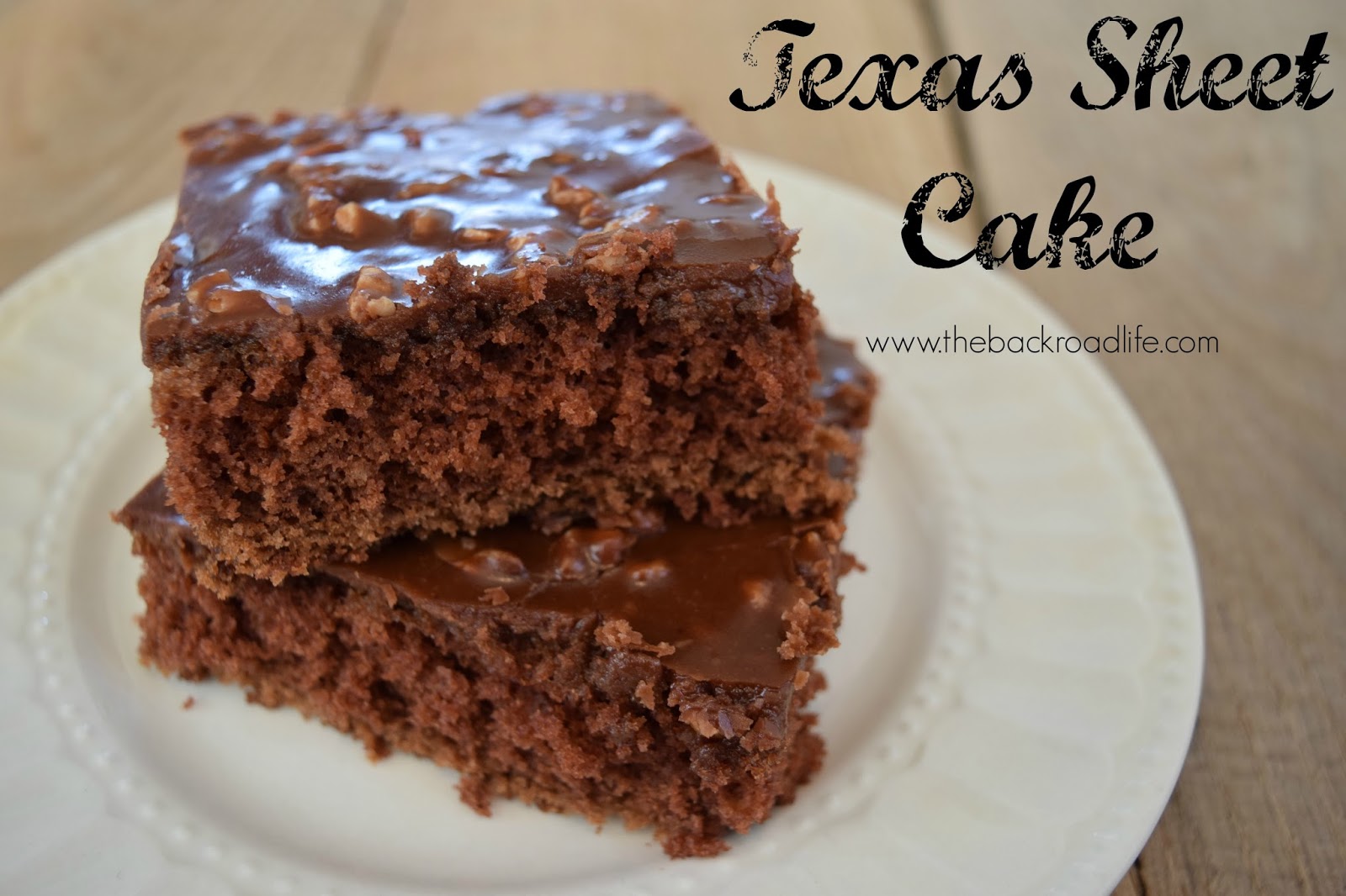 The Backroad Life: Texas Sheet Cake