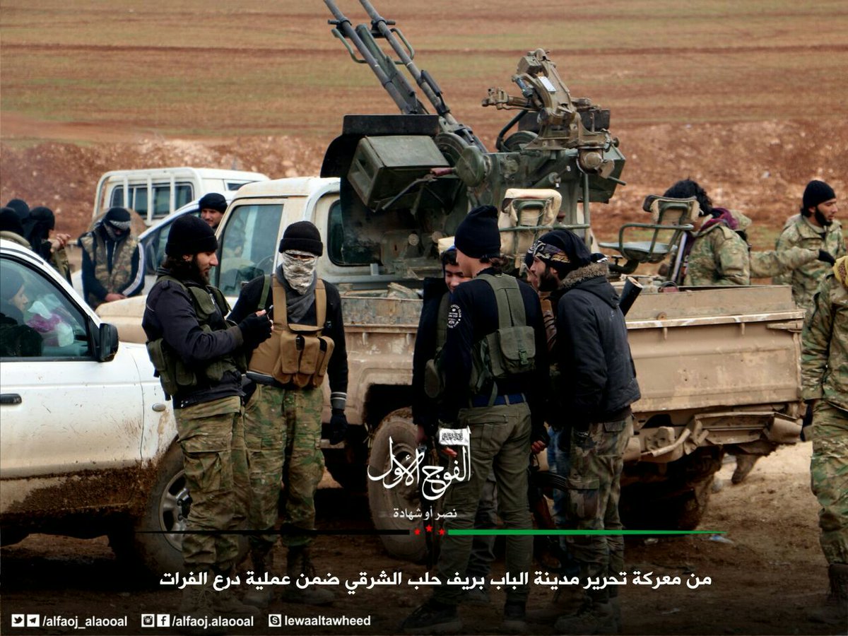 Na linii frontu: wojna w Syrii i Iraku: Bitwa o Al-Bab: starcie ...