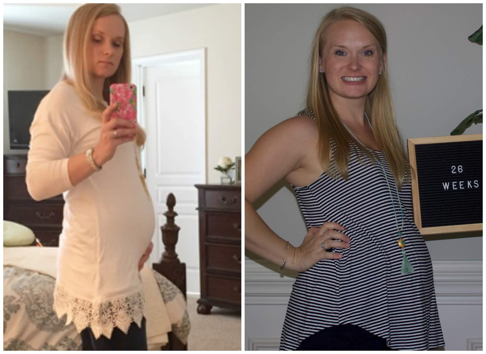 22-26 Week Bumpdate - The Blush Magnolia