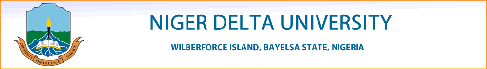 Blogger Zeedon: Niger Delta University 1st Batch Admission List for ...
