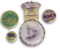 Creative Cockades: Votes For Women: Suffragette Badges