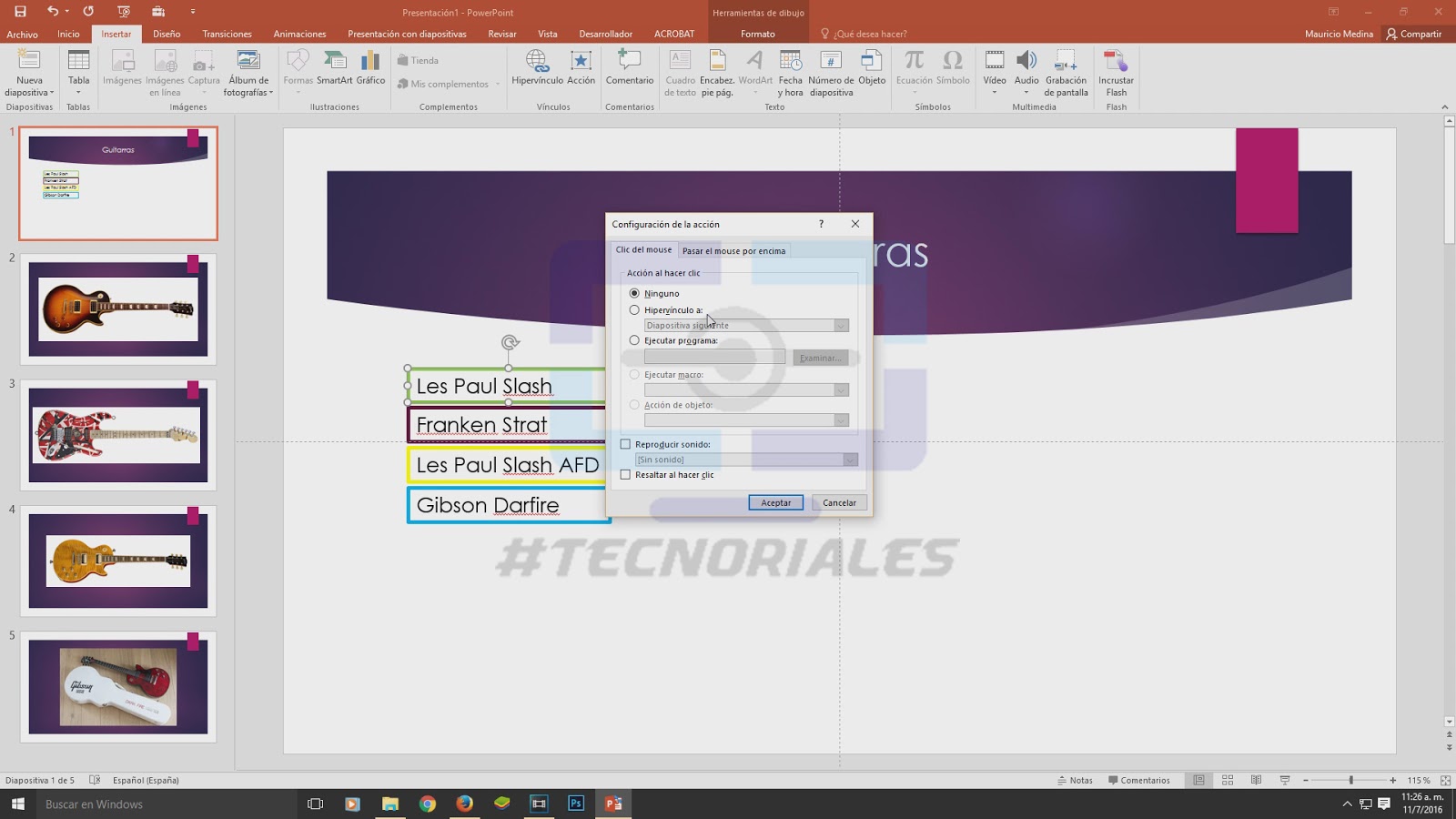 Tutorial: Diapositivas interactivas con Powerpoint