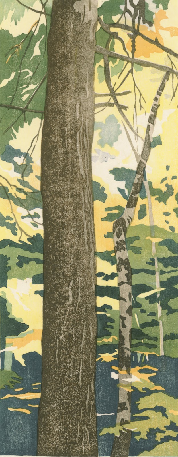 Linda Beeman - Printmaker: Beam