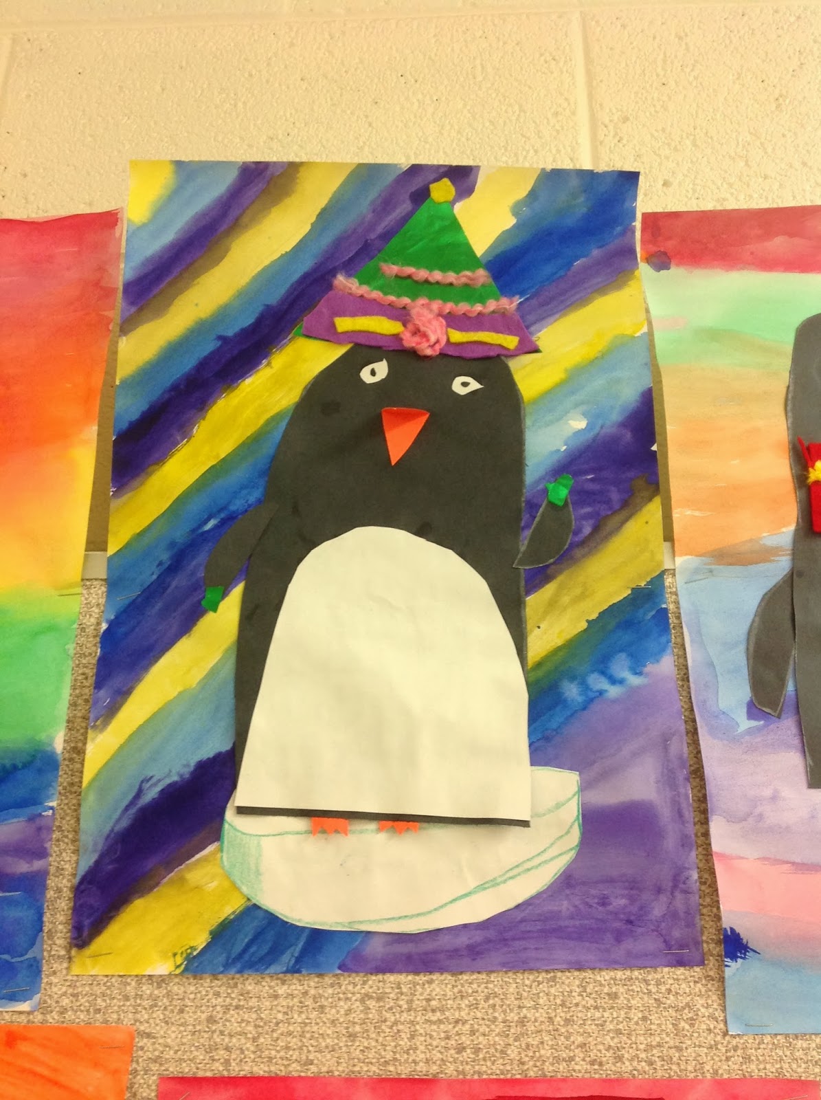 The Artsy Fartsy Art Room: 2nd Grade Penguins