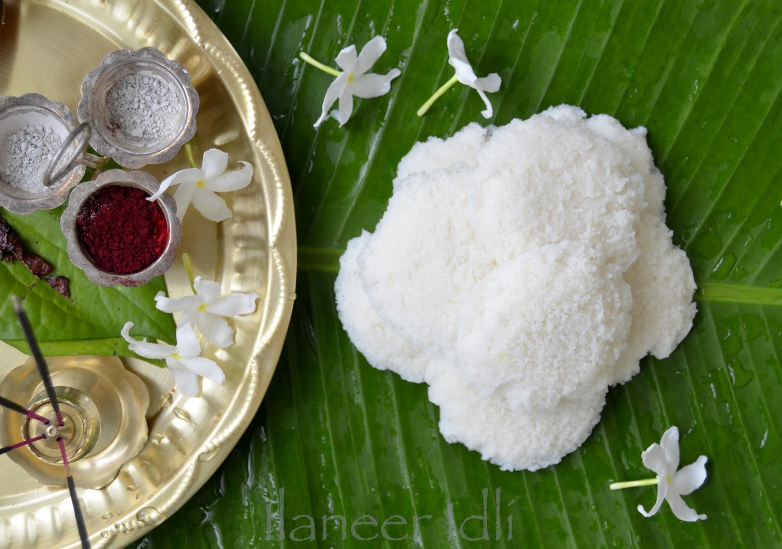 Kaarasaaram: Ilaneer idli - Tender Coconut Idli
