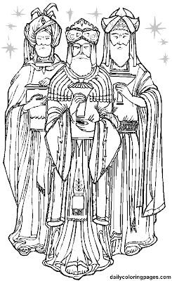 Three Kings Day Coloring Pages - Los Tres Reyes Magos : Let's Celebrate!