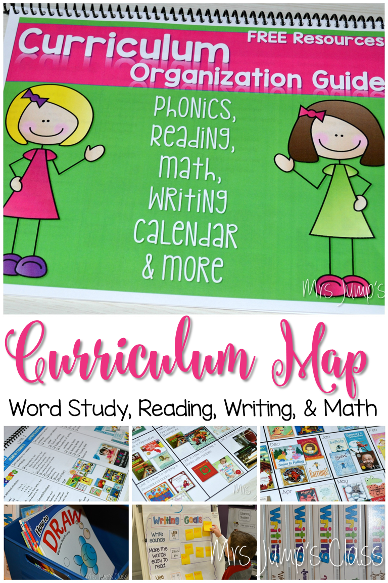 first grade curriculum map