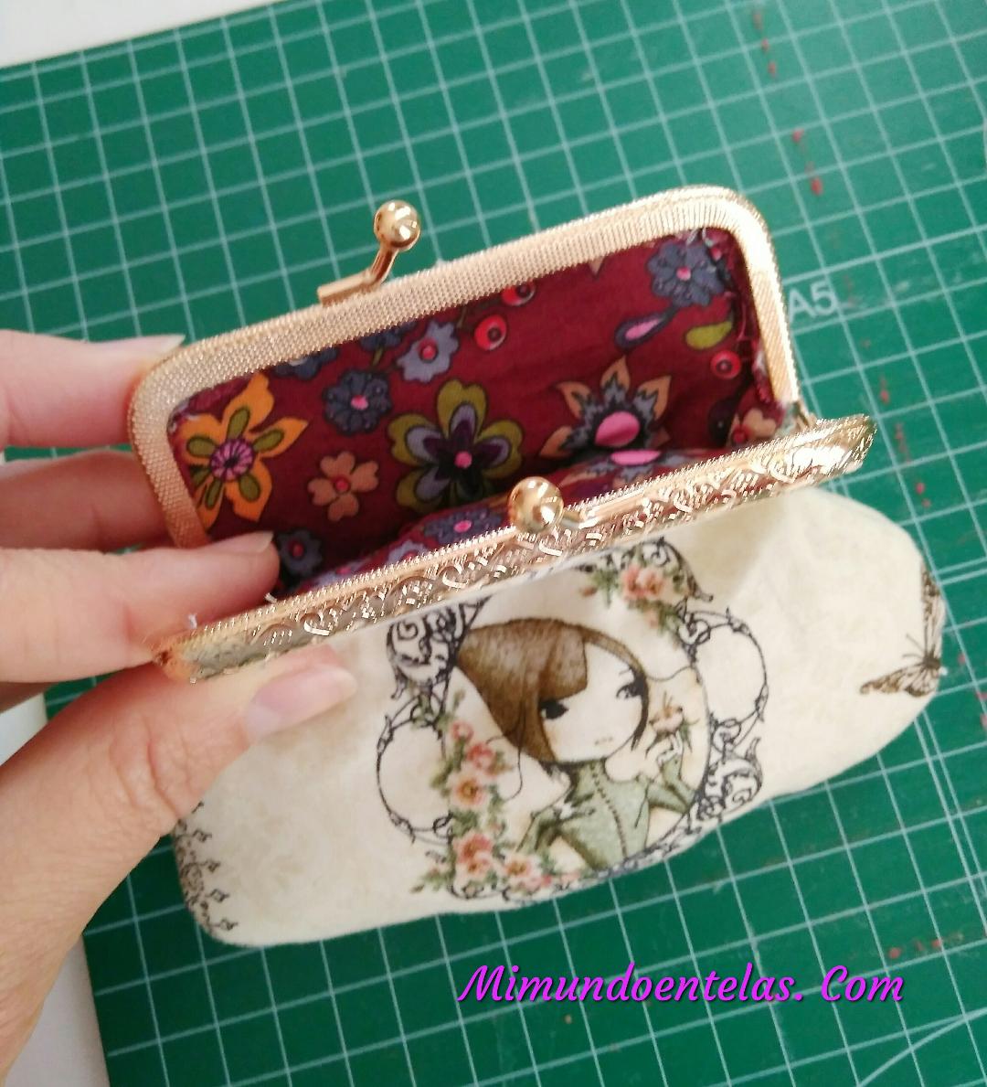 mimundoentelas.com: Hacer un monedero paso a paso