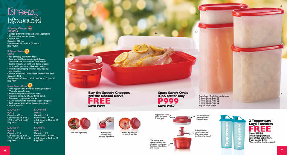 My Tupperware Catalog: Tupperware Monthly Brochure December 2012