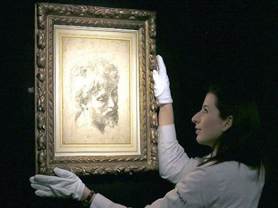 That's How It Really Works !!: Raphael’ ‘Head of An Apostle’ Sketch ...