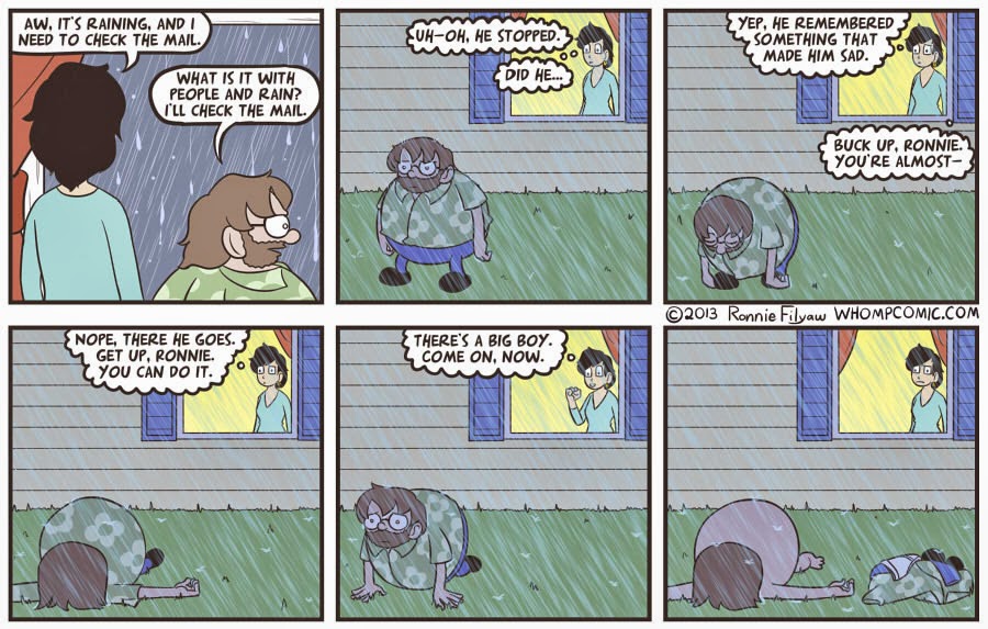 That guy with the eyebrows: Whomp!: by Ronnie Filyaw