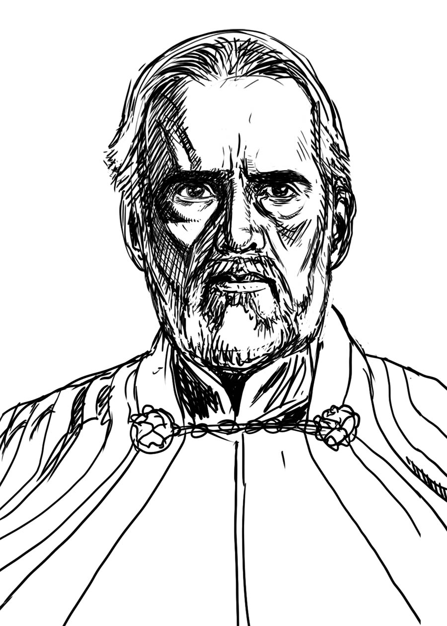 The John Douglas (Mostly) Comic Book Art Site: Merry Sithmas - Count Dooku