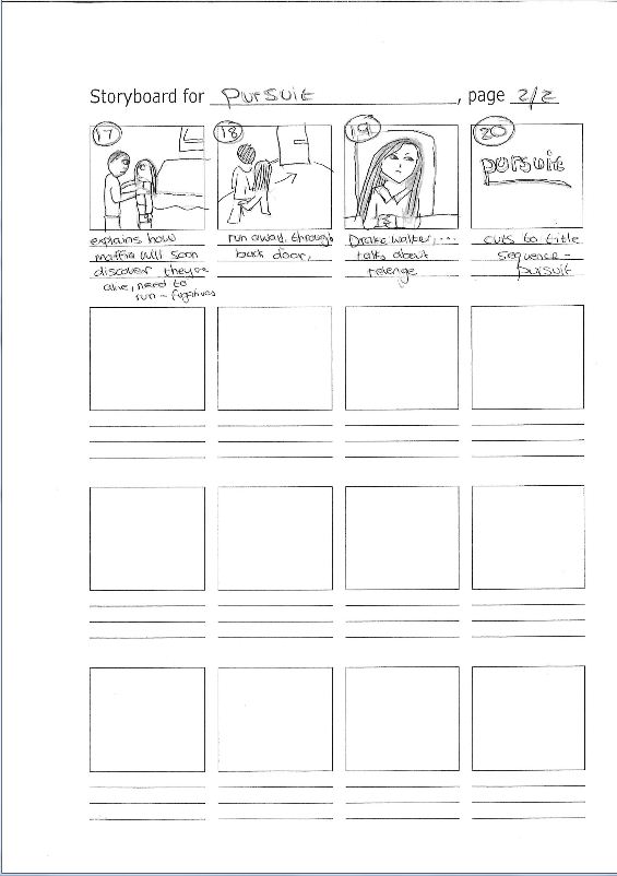 Foundation Portfolio: Task 6- Storyboard