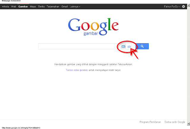 Trik Pencarian di Google Menggunakan Gambar | ItsMeFurZy - Blog