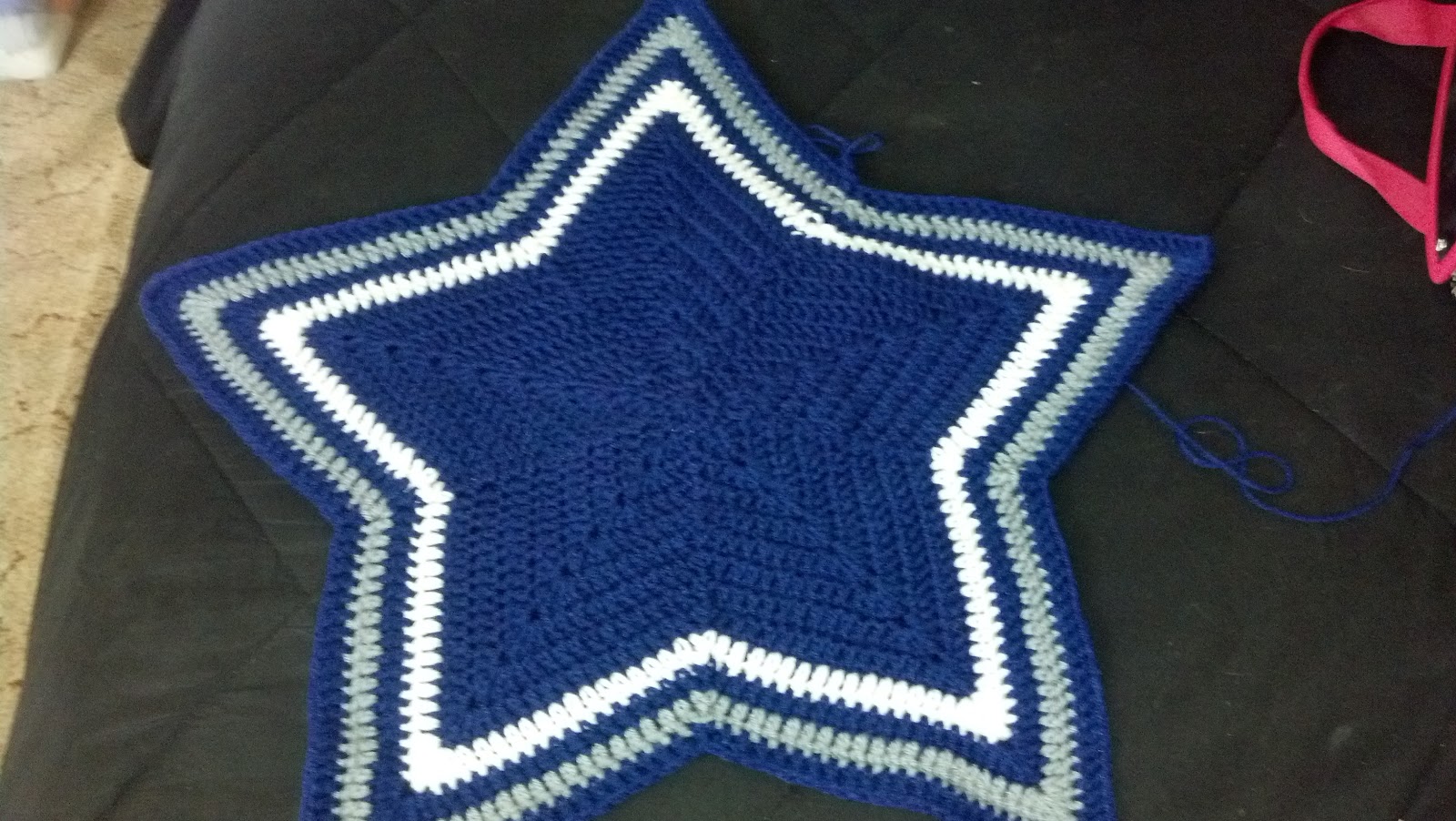 PJ's Crafty Creations: Crocheted Star Baby Blanket