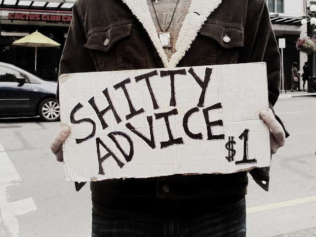 four-eyes rella: shitty advice, $1