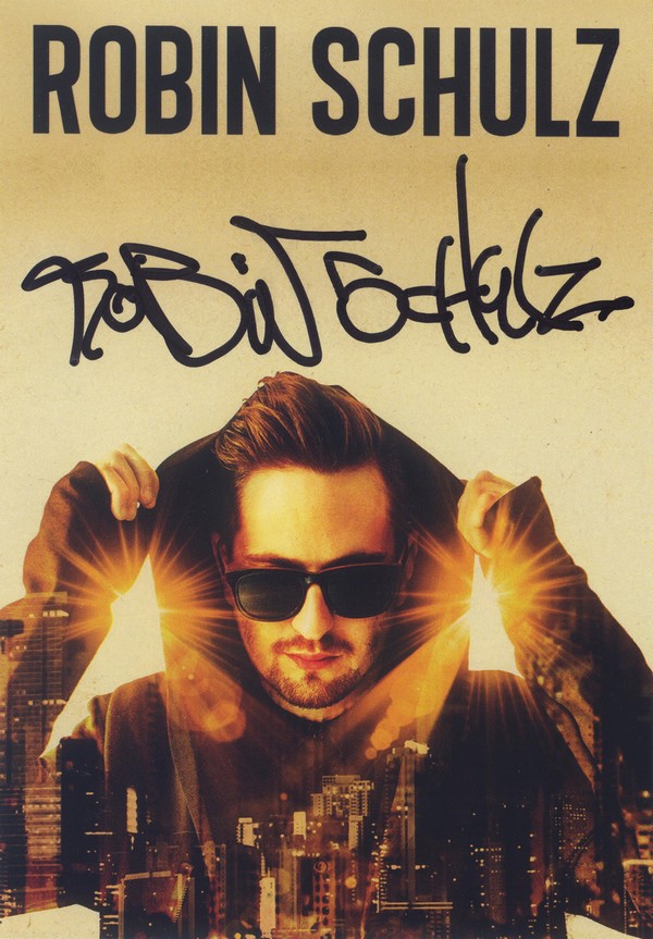 autograph Bitta: Robin Schulz