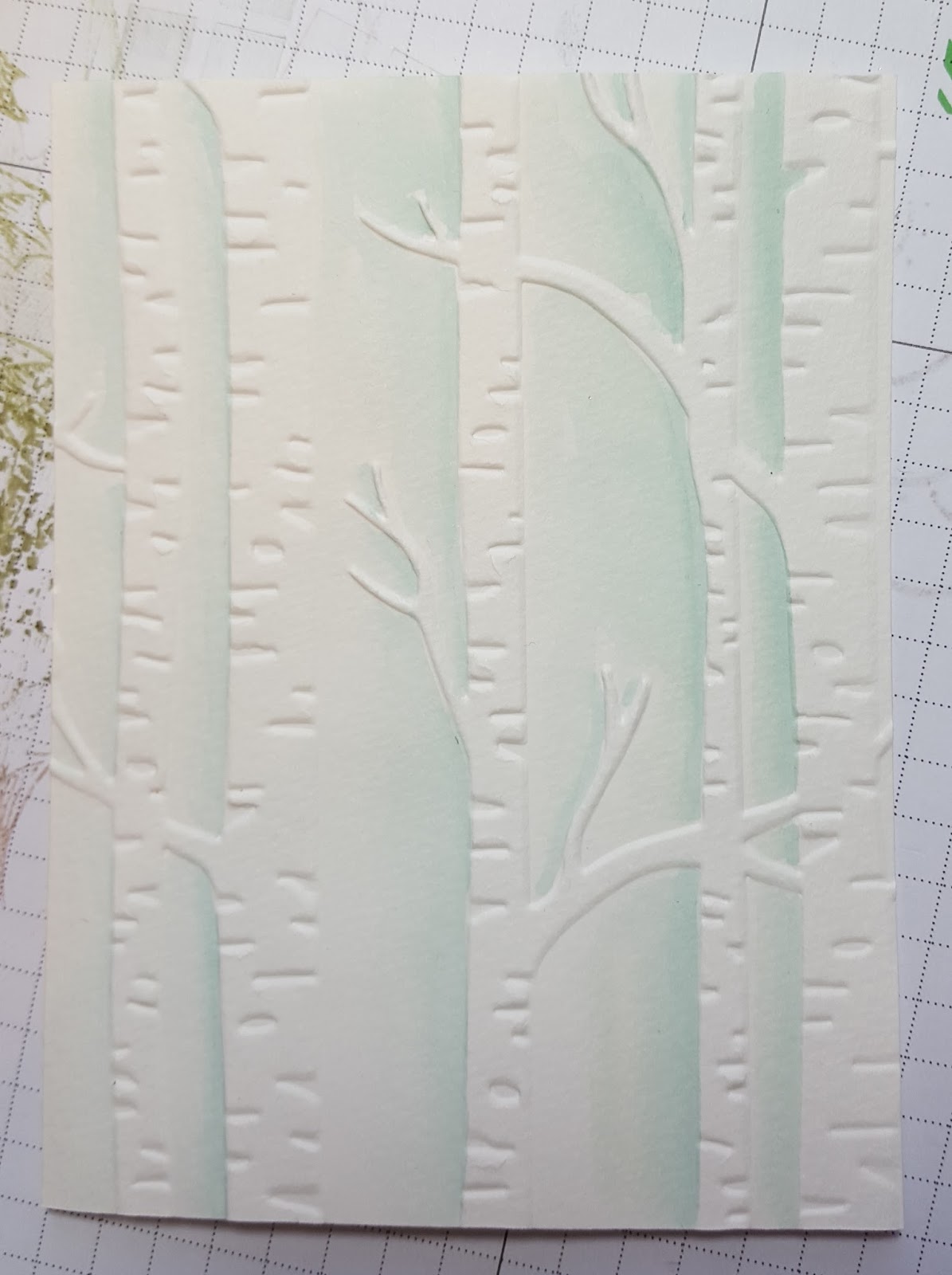 Beth's Paper Cuts: Woodland Embossing folder ~ A winter version