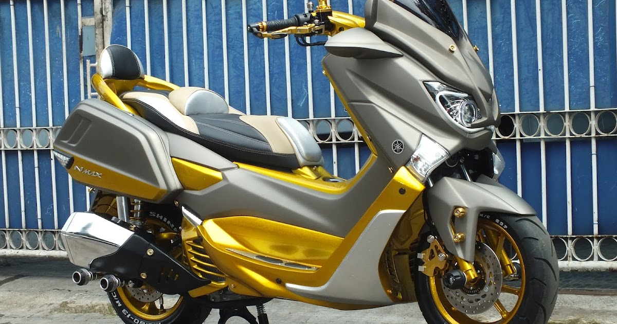 Gambar Modifikasi Cat Nmax Keren | Modifikasi Motor Beat Terbaru